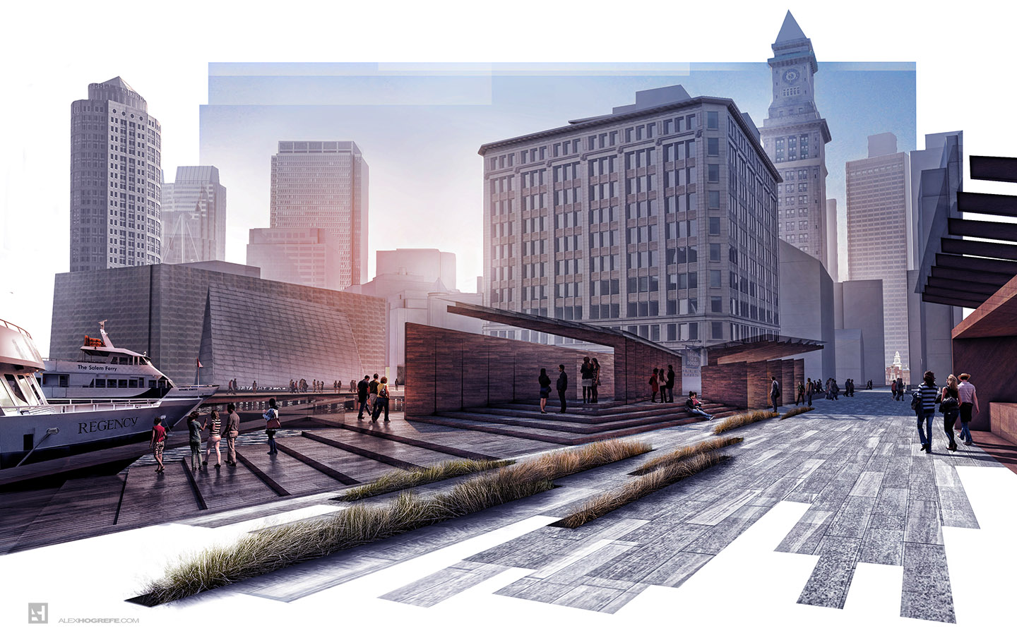 Collage Rendering Architecture