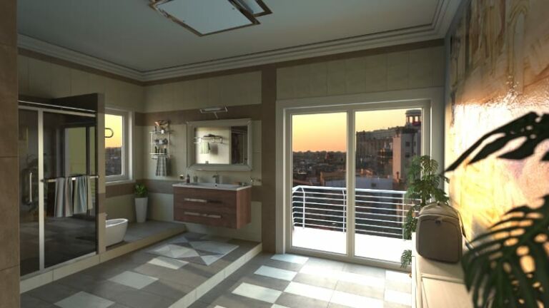 Interior Elevation Rendering